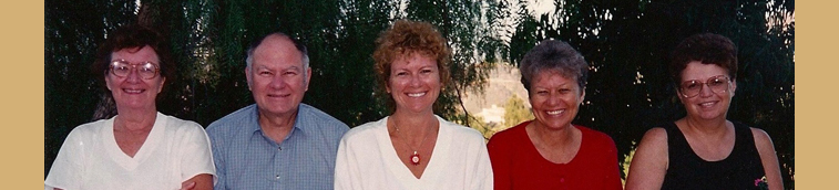Clemens Siblings 1993 crop Carleen Gordon Catherine Liz Claudia